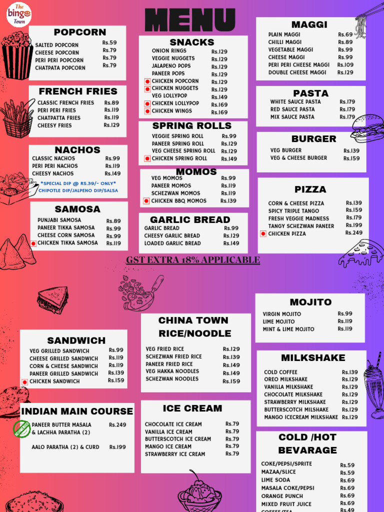 HYD Menu - Oct 2025 SK New | PDF | Milkshake | Hamburgers