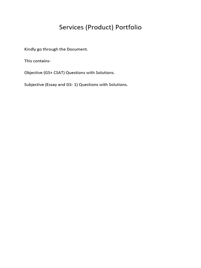 Services Portfolio | PDF | Artificial Intelligence | Intelligence (AI ...