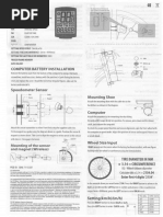 Cycle Speedometer User Guide | PDF