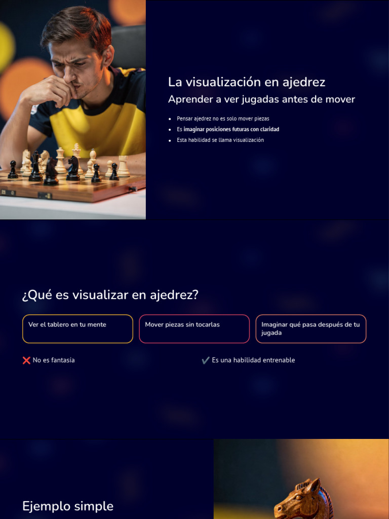 La Visualizacion en Ajedrez | PDF | Ajedrez | Juegos de mesa tradicionales