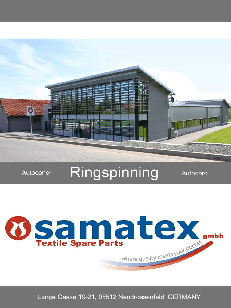 Sole Selling Agent for SAMATEX in India | PDF