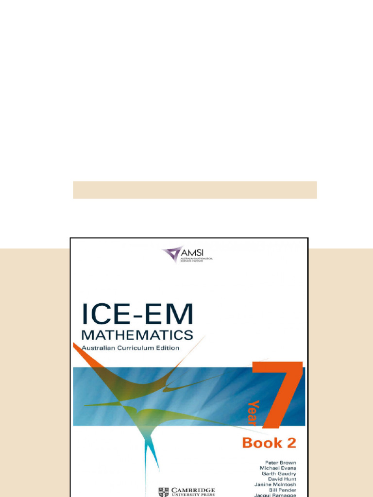 (Ebook) ICE-EM Mathematics Australian Curriculum Edition Year 7 Book 2 ...
