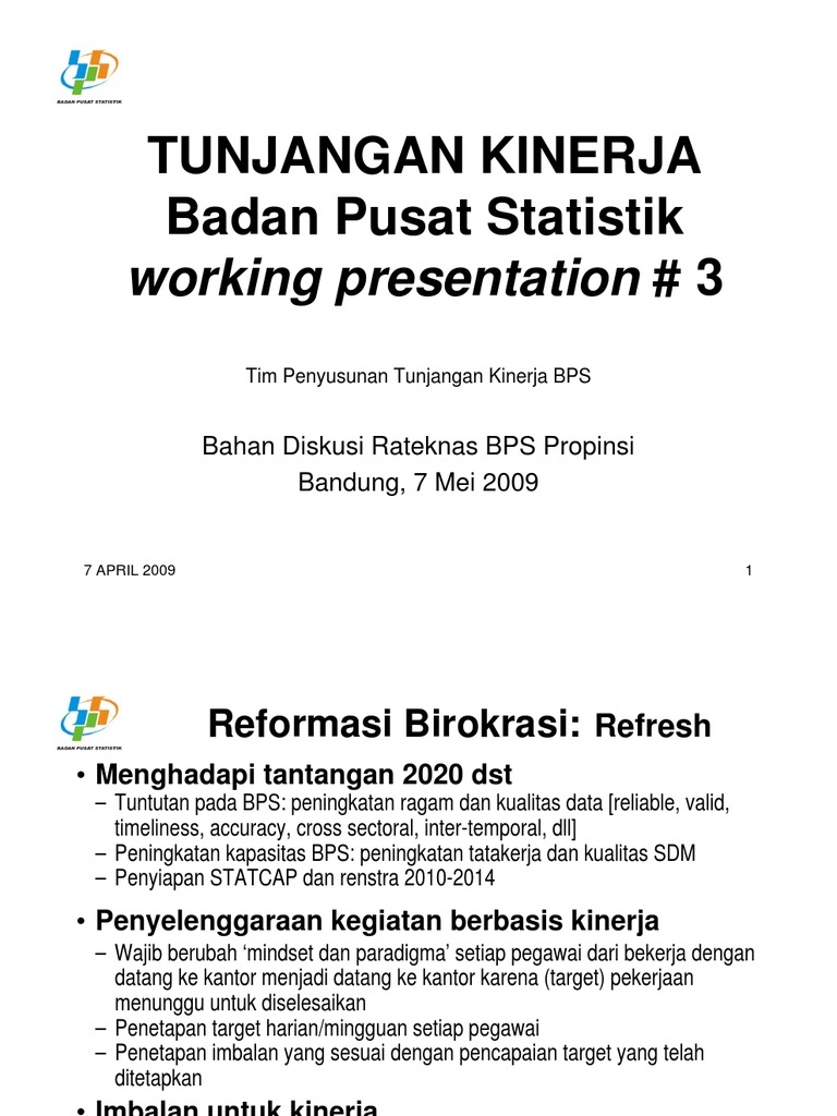 Presentation Tentang Besar Remunerasi Bps | PDF | Bisnis