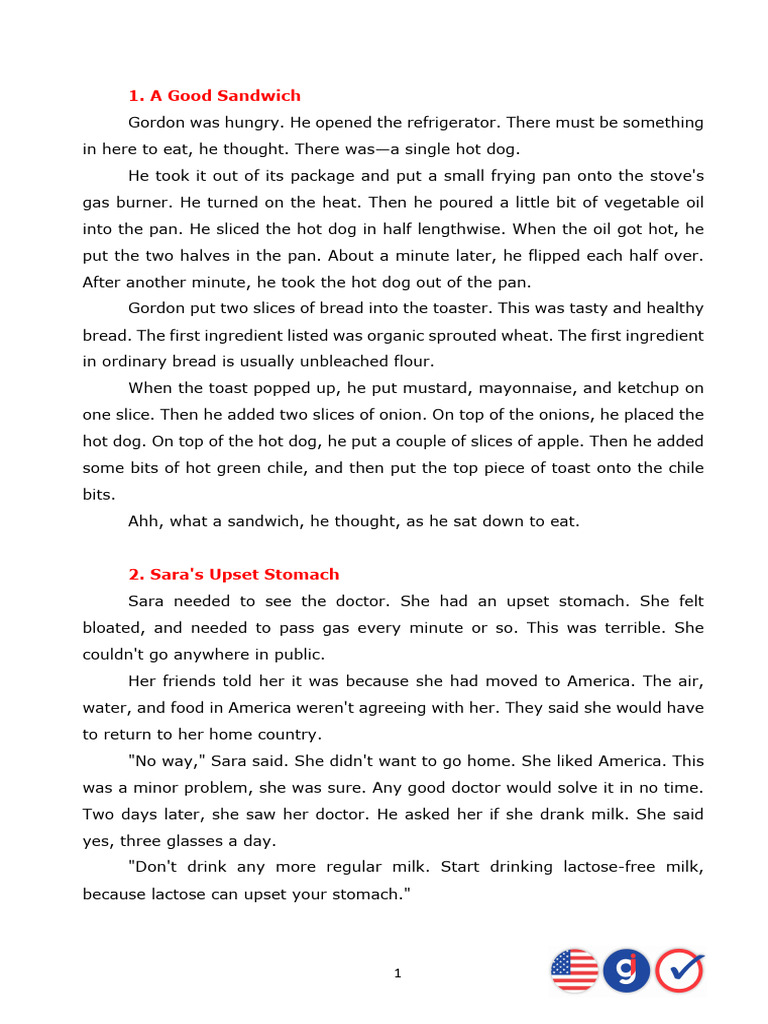 Short Stories About Everyday Life | PDF | Spock | Vulcan (Star Trek)