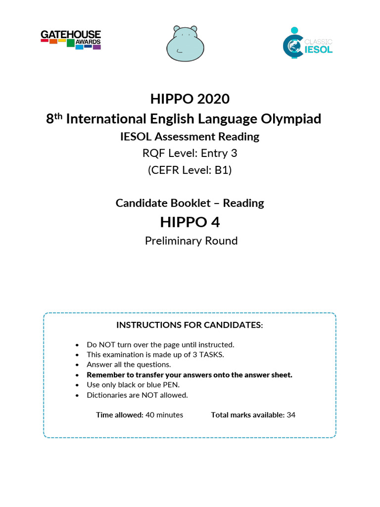 HIPPO 4PreliminaryRound2020 | PDF | Thomas Edison | Scotland