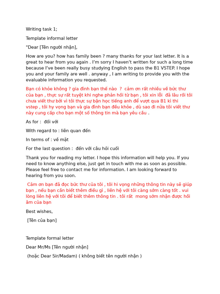 Writing Task 1 | PDF