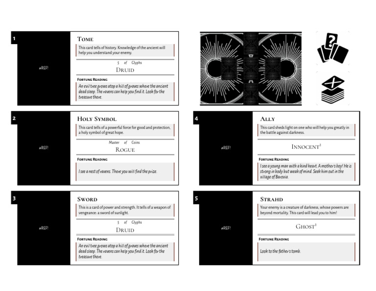 Taroka - Sabado 2 - Player Handout | PDF