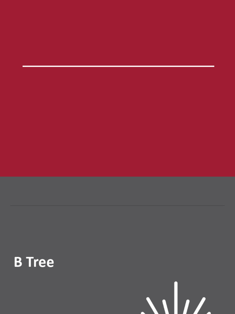 DAOA - Unit-2 - B and B+ Tree | PDF | Computer Data | Algorithms And ...