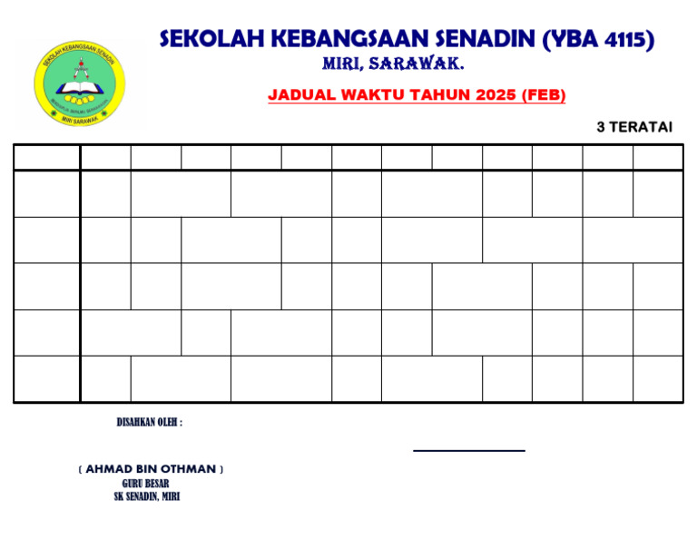 JW Kelas SK Senadin 2025 (Feb) - 15 | PDF