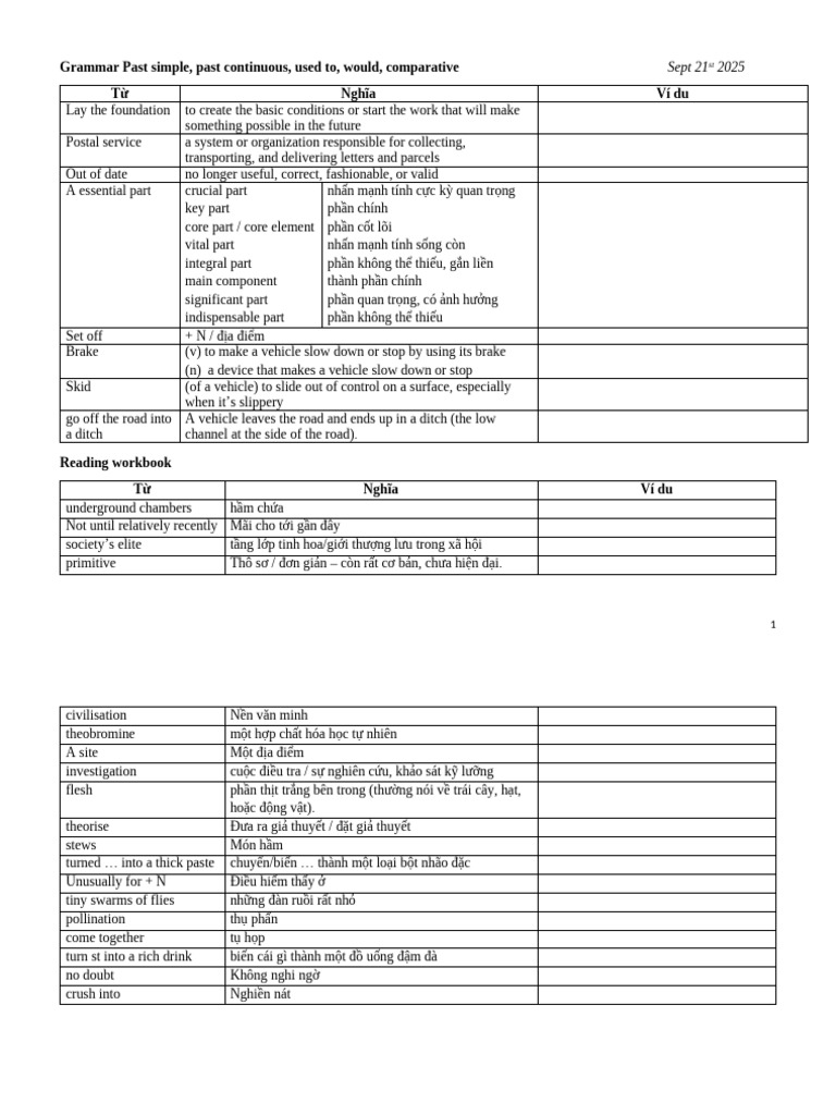 Unit 2 Reading Workbook Newwords | PDF