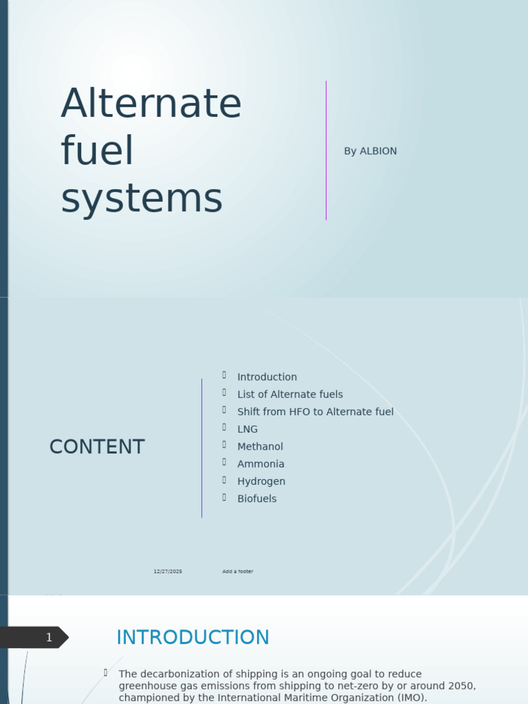 Alternate Fuel Systems | PDF