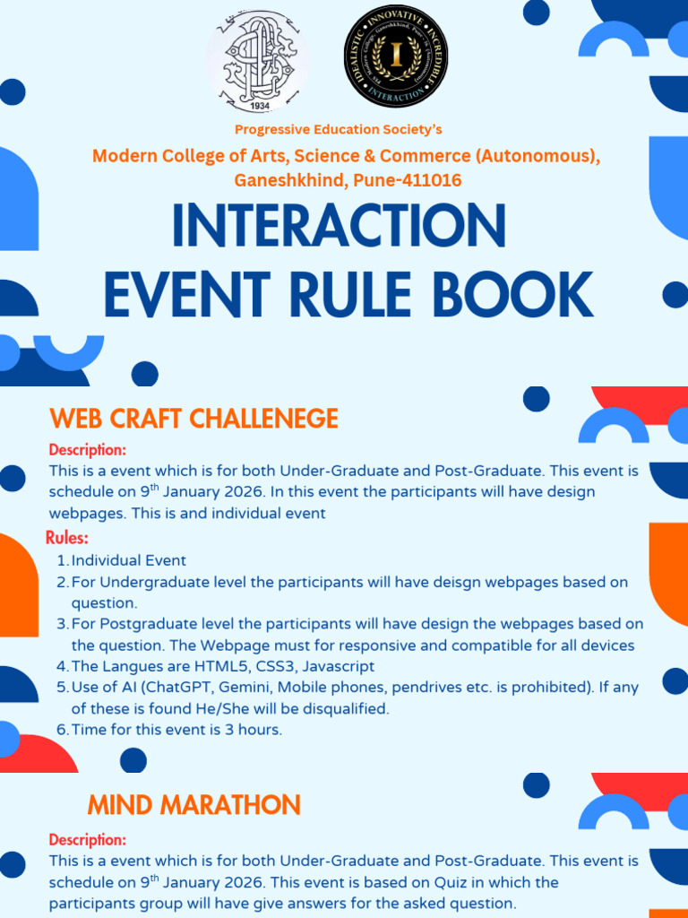 Interaction 2026 Event Overview | PDF | Software Engineering | Computing