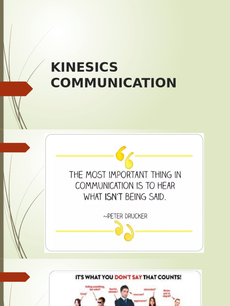 Prestige University - Session 2 (Kinesics Communication) | PDF