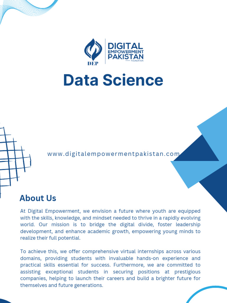 Digital Empowerment Pakistan Data Science Task 2 | PDF