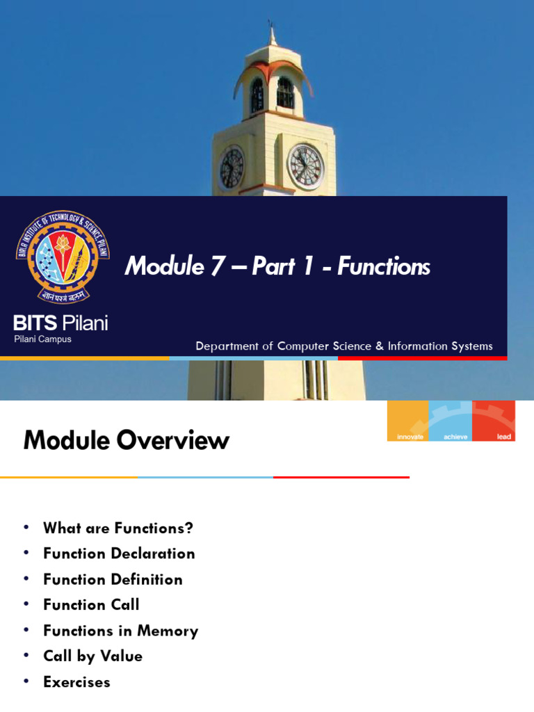C Functions Overview and Usage Guide | PDF | Parameter (Computer ...