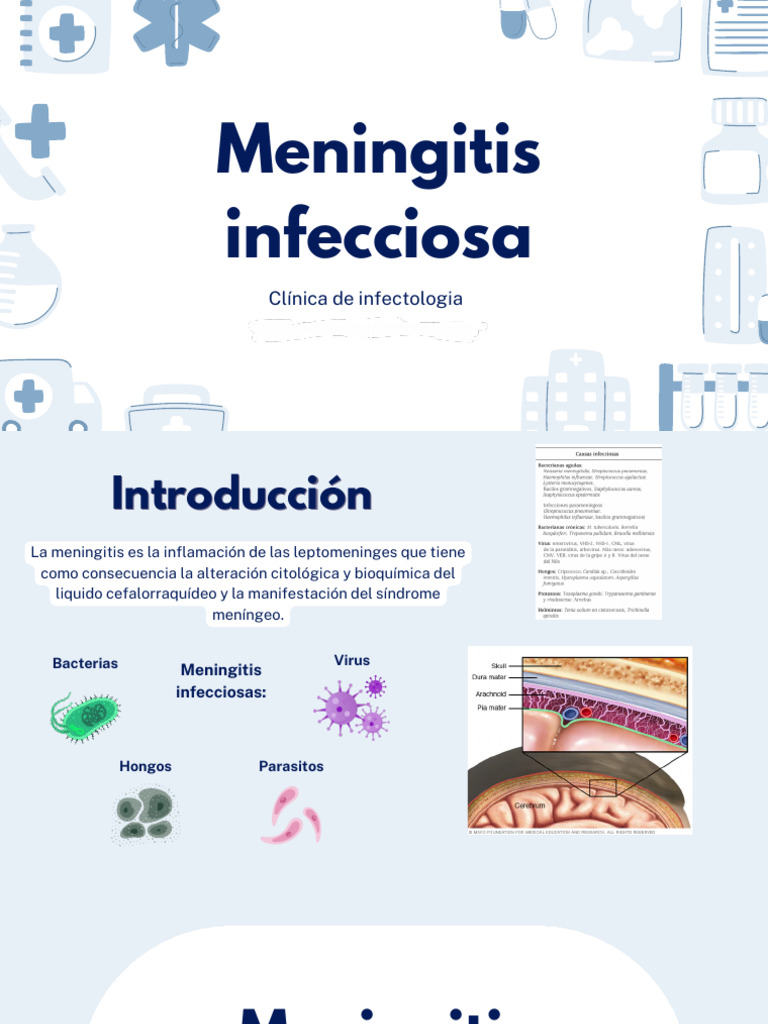 Meningitis Infecciosa 251227 010519 | PDF | Meningitis | Inmunología
