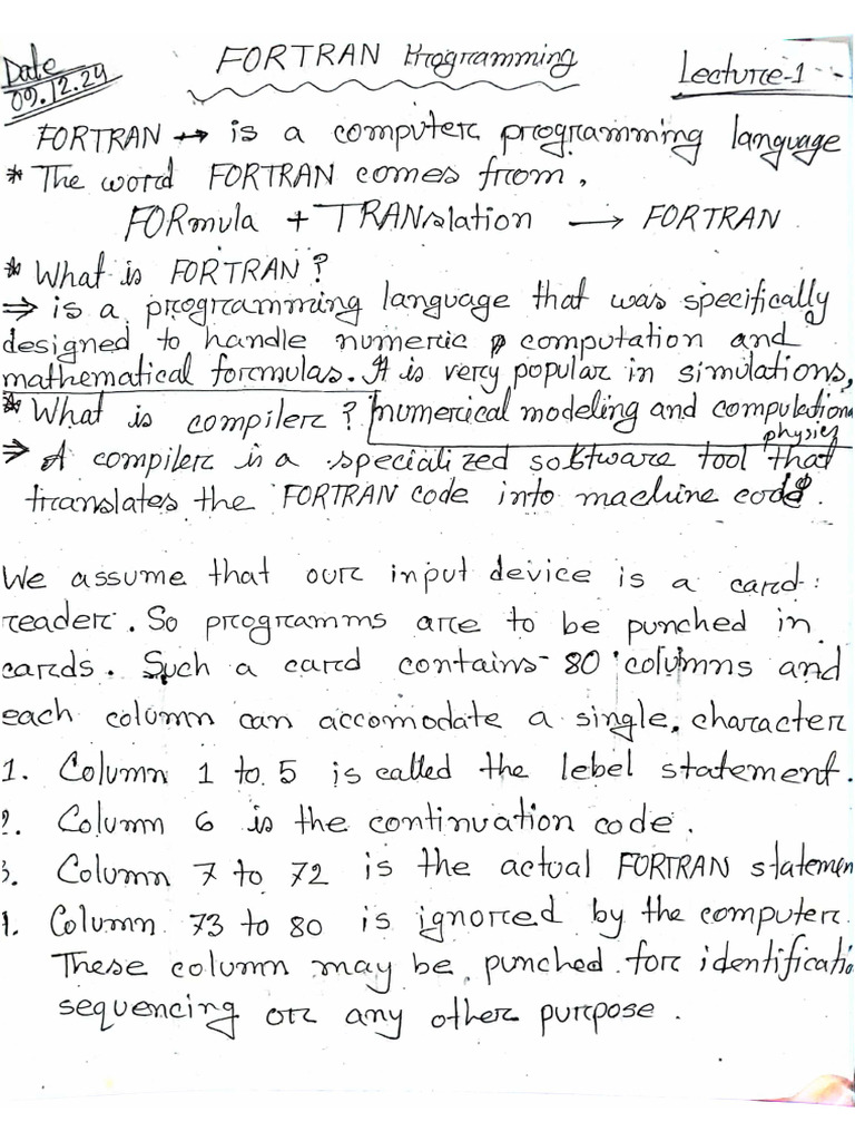 Fortran | PDF