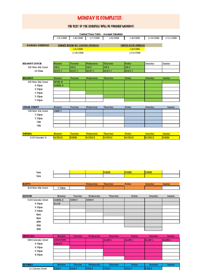 CTV Account Schedule | PDF | Sports | Leisure