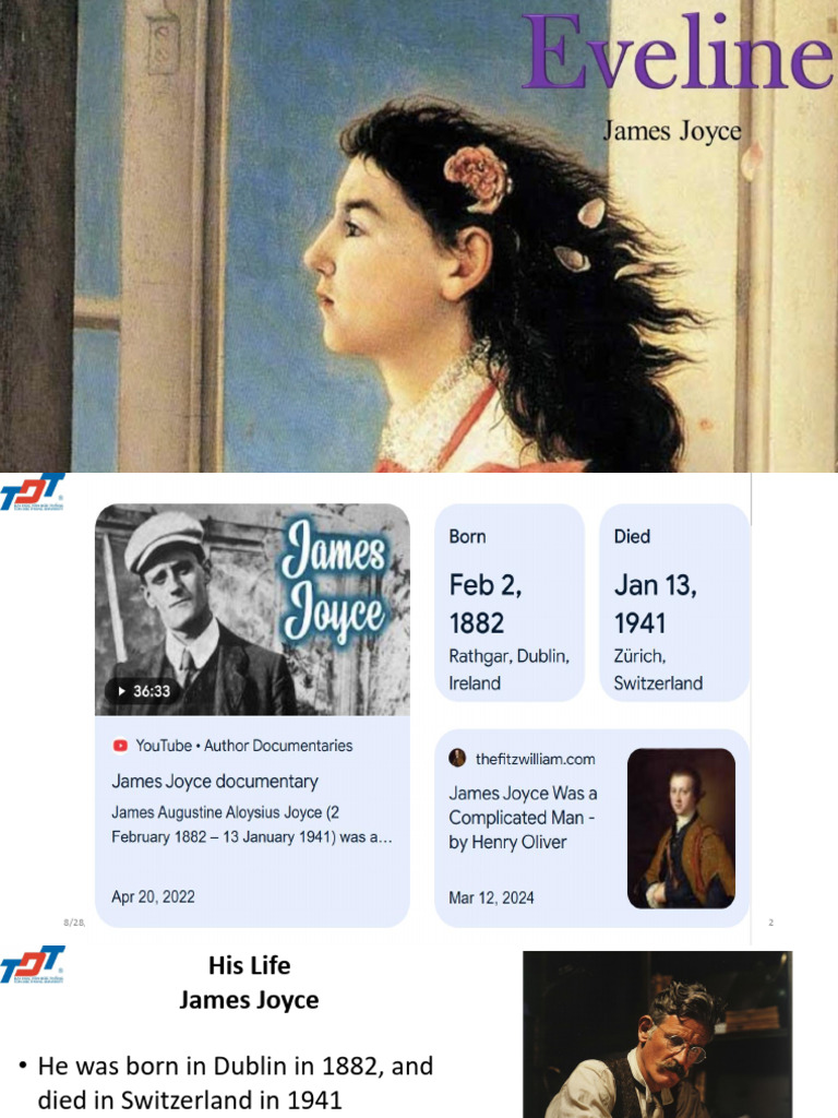 Eveline and War: Themes in Literature | PDF | James Joyce