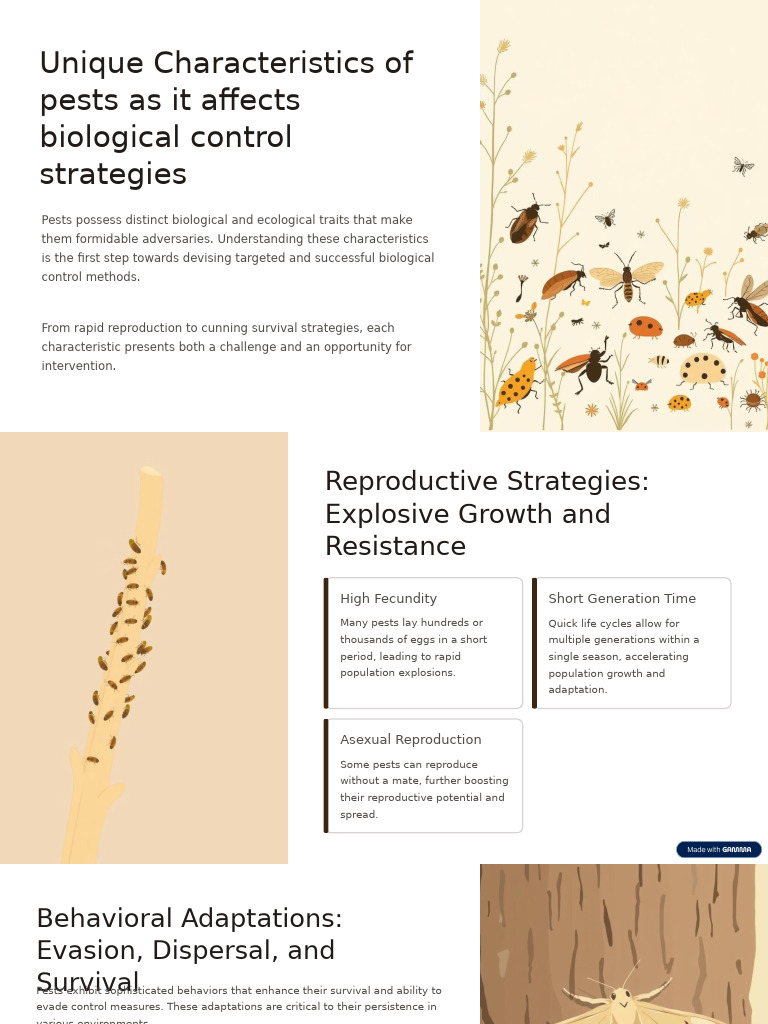 Understanding Pests A Biological Control Perspective | PDF | Pest ...