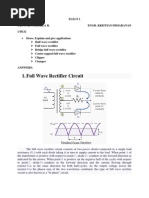 BESCK104C 204C IEC Module1 Notes | PDF | Rectifier | Amplifier