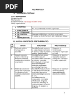 Model Borderou Serie Posta Romana | PDF