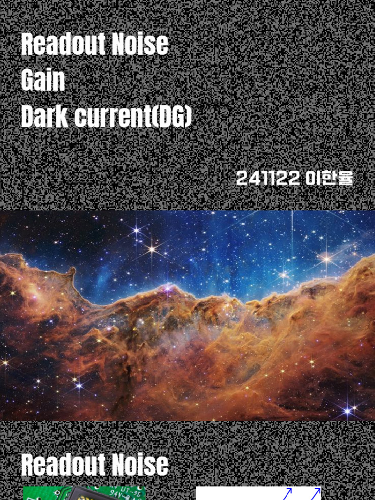Noise, Gain, Dark Current | PDF
