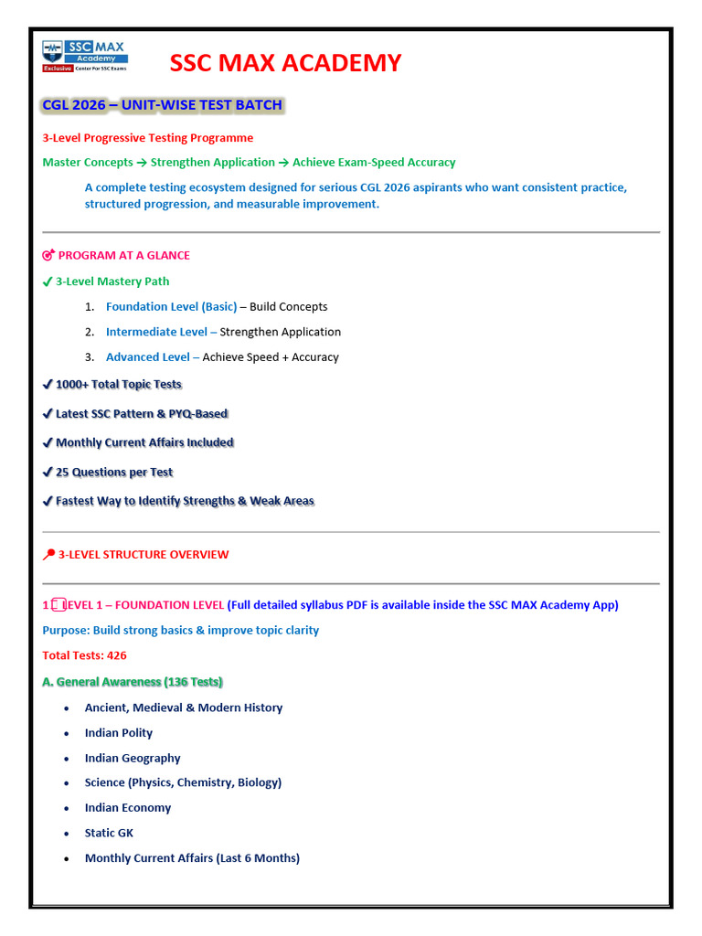 Test Batch | PDF