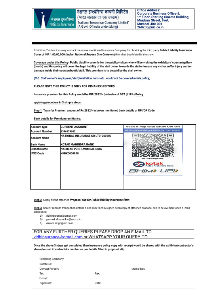 Informa Insurance Format | PDF | Insurance | Liability Insurance