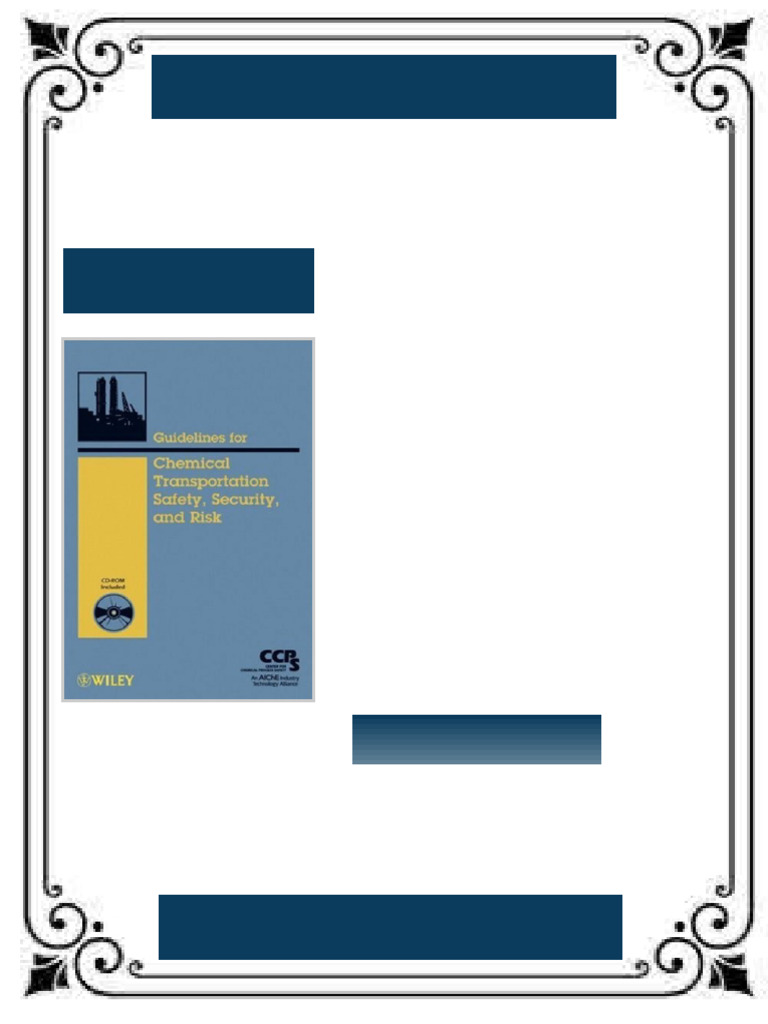 Guidelines for chemical transportation safety security and risk ...