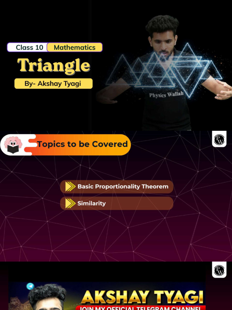 Triangle Class Notes | PDF