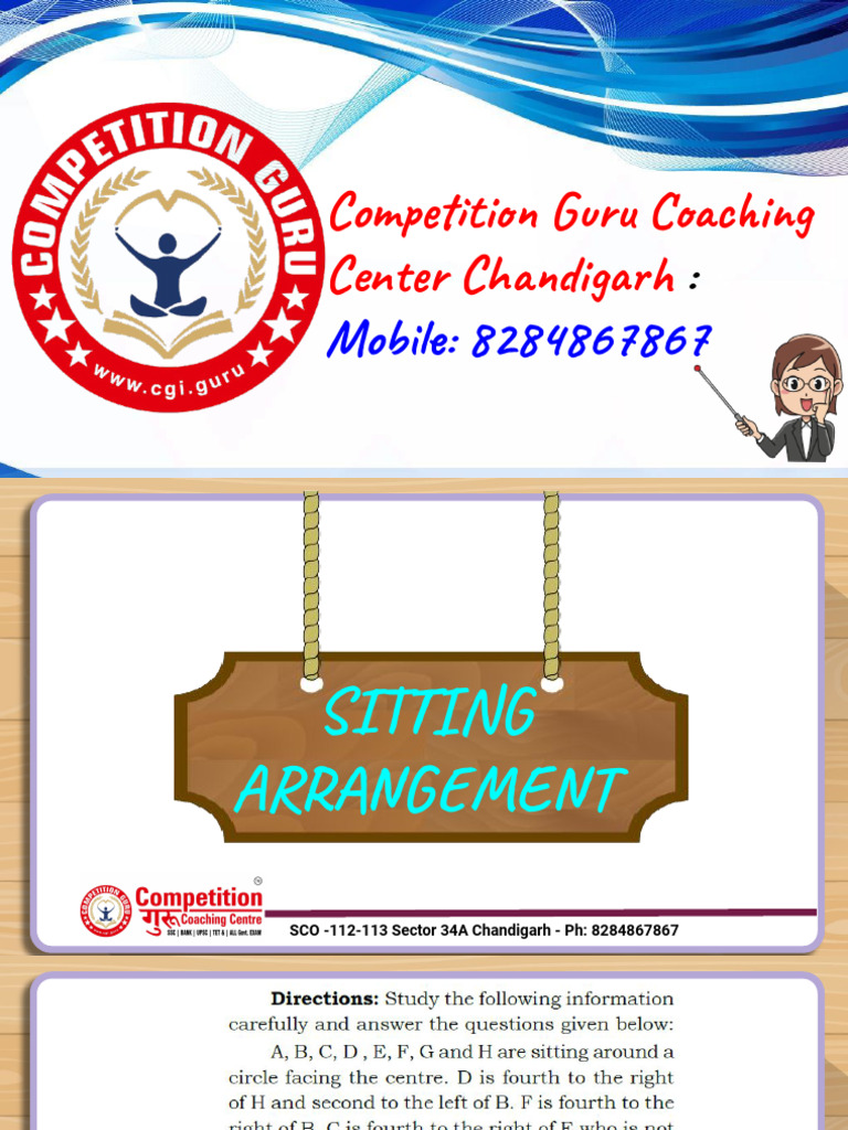 Sitting Arrangement | PDF