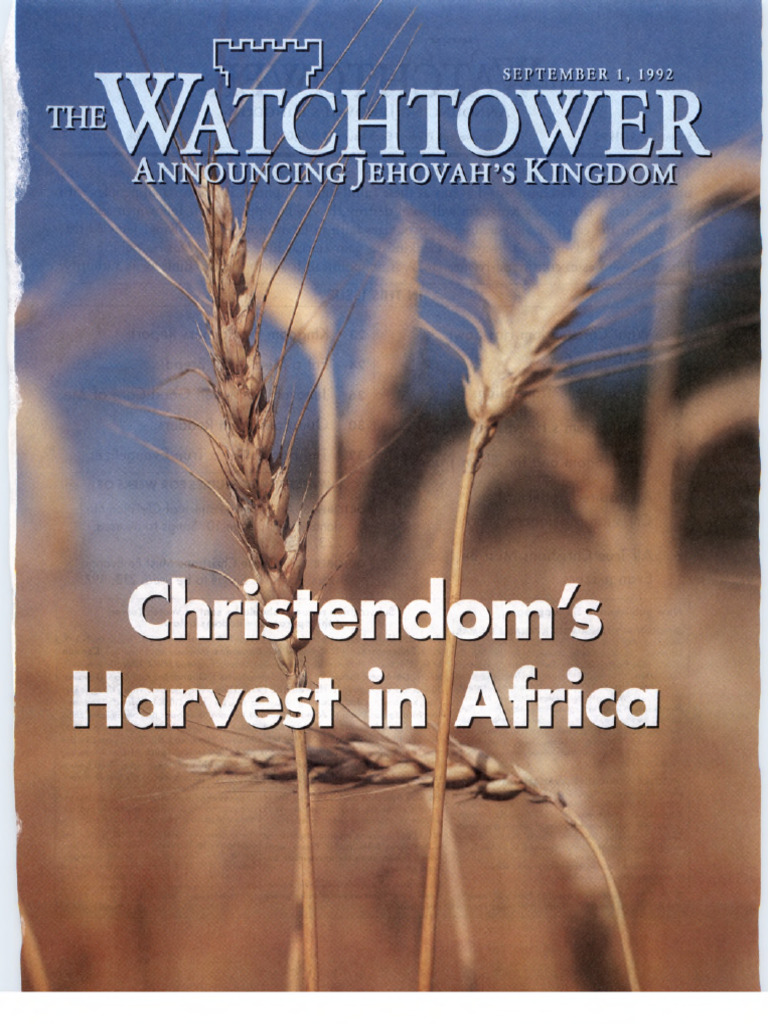 The Watchtower 1992 | PDF | Paul The Apostle | Acts Of The Apostles