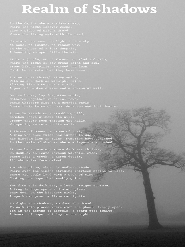 Haunting Journey Through Shadows | PDF