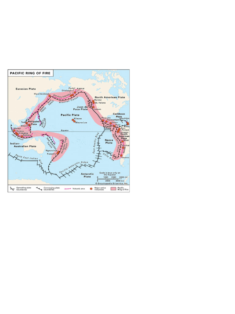 Ring of Fire - Definition, Map, & Facts - Britannica | PDF
