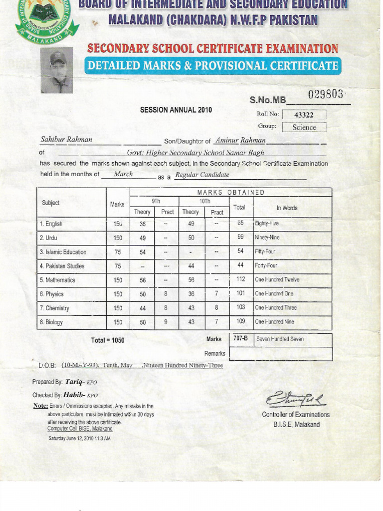 HSC DMC | PDF