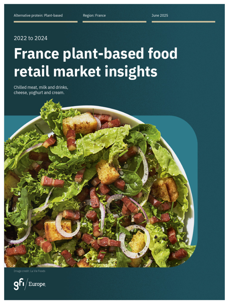 France Plant-Based Food Market Trends 2024 | PDF | Retail | Milk