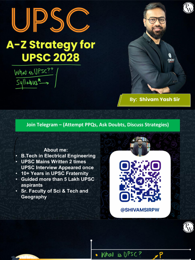 UPSC Basic Strategy For Beginners | PDF