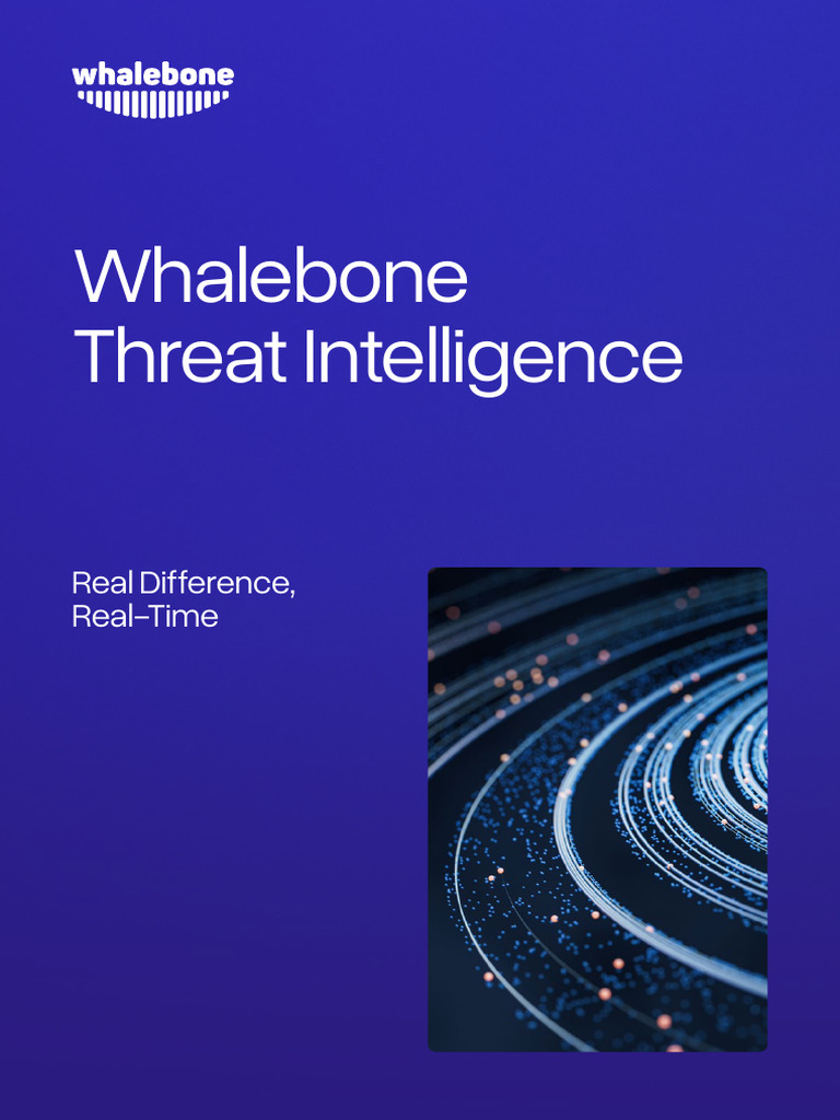 Whalebone Threat Intelligence Whitepaper | PDF | Security | Computer ...