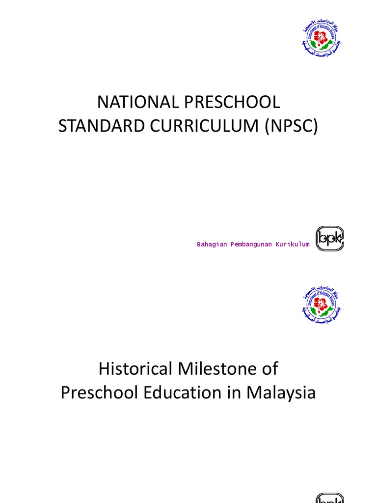 National Preschool Standard Curriculum Overview | PDF | Educational ...