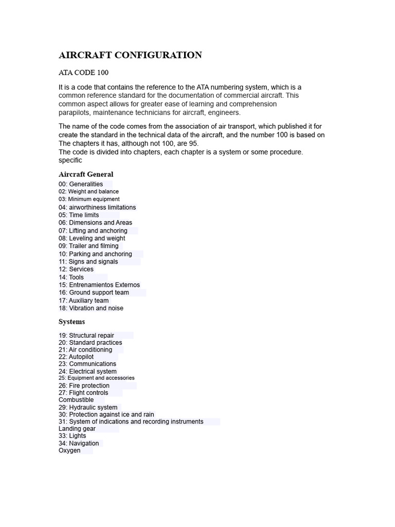 Code Ata 100 | PDF