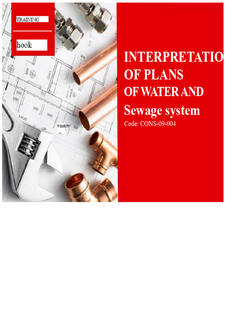 Water and Sewage Plans Interpretation | PDF | Sanitary Sewer | Plumbing