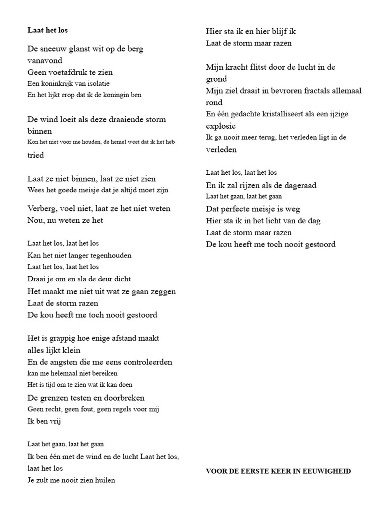 Laat Het Los | PDF