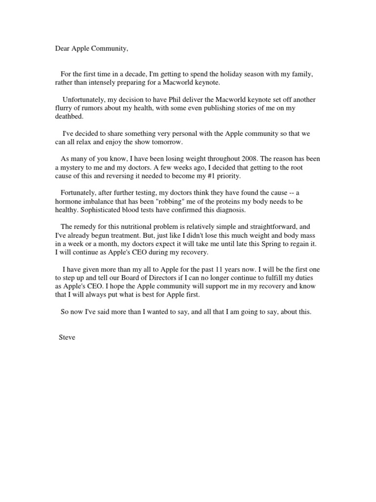 Apple & Steve Jobs Letters | PDF | Apple Inc. | Cupertino, California