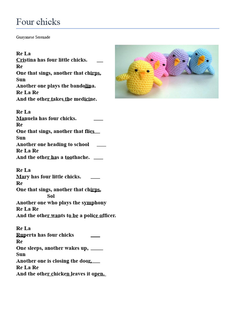 Four Chicks Re Mayor | PDF