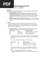 Combined Spectroscopy Problems and Solutions | PDF | Proton Nuclear ...