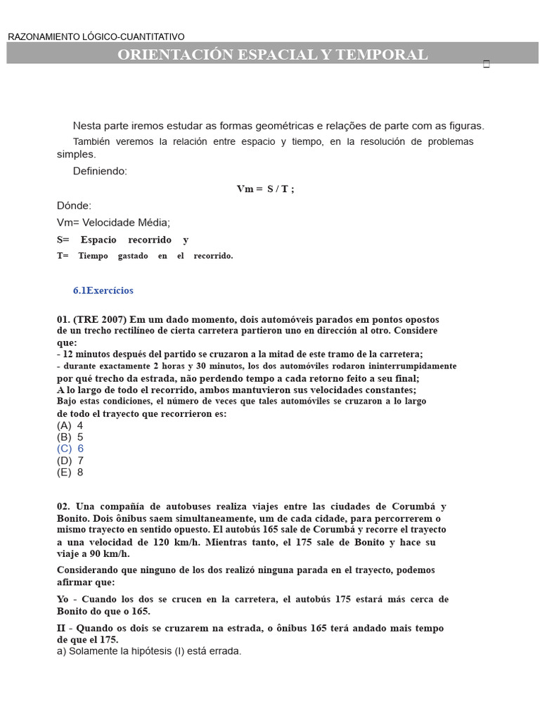 21 - Orientación Espacial y Temporal PDF | PDF