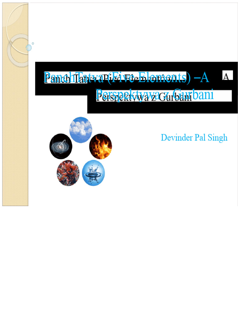 Panch Tatva 2 | PDF