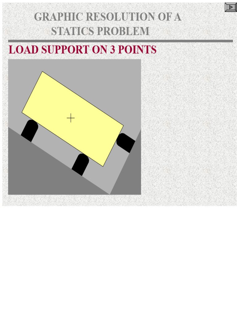 Graphic Solution for Statics Problem | PDF | Force | Friction