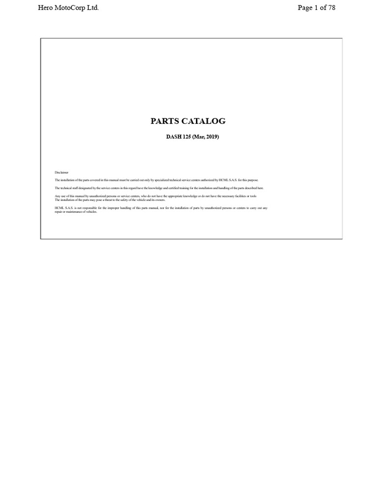 Dash FI Catalog | PDF | Screw | Clutch